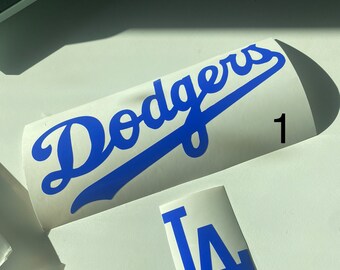 Dodgers Car Decal - Etsy