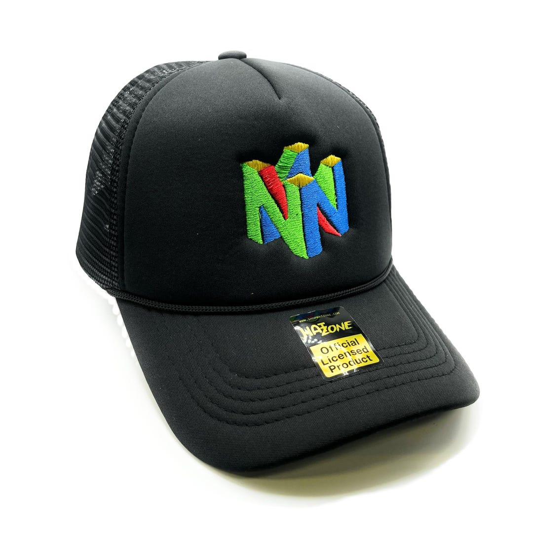 N64 Video Games Mesh Trucker Hat Snapback (black) - Etsy