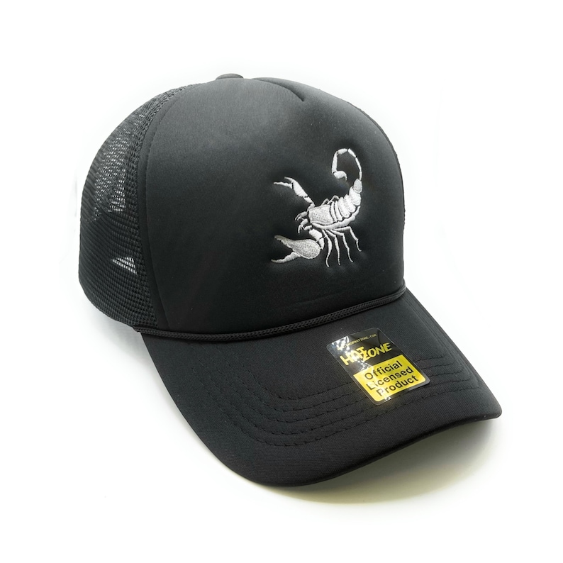 Scorpion Mesh Trucker Hat Snapback (black) - Etsy