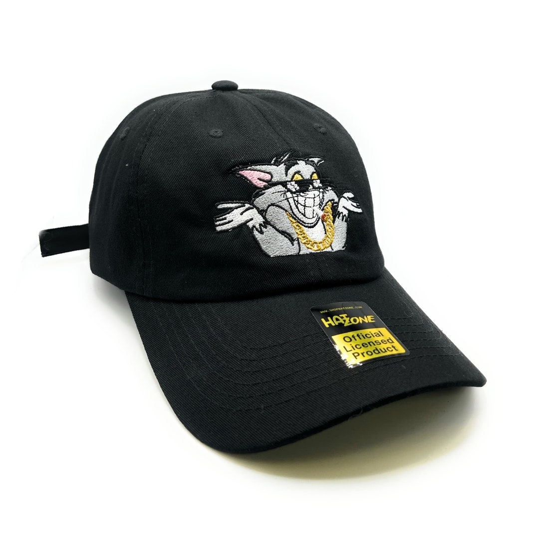 Drippy Tom Dad Hat (black) - Etsy