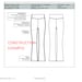 Pants Tech Pack Template: Fashion Design (excel) - Etsy