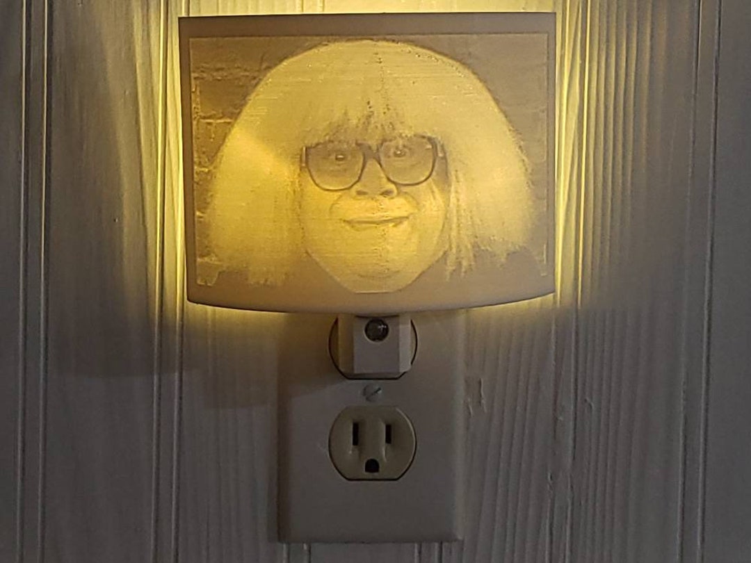 3d Printed Night Light - Day Man- Night Man - Frank Reynolds- Gag Gift ...