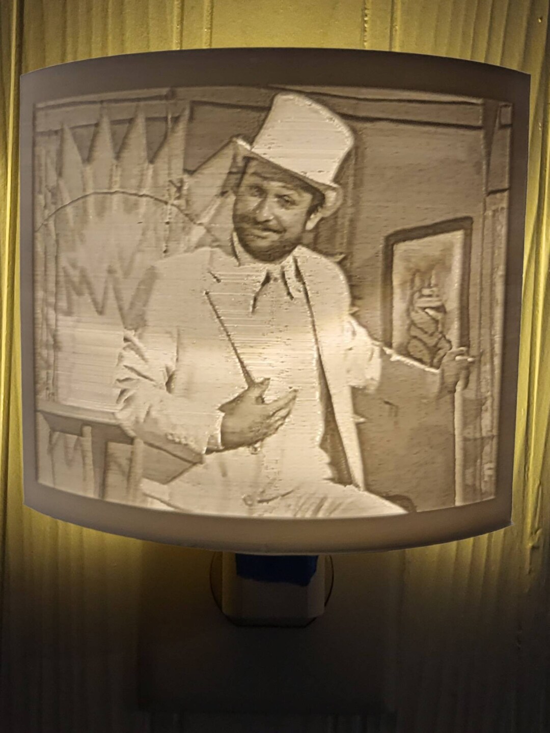 3d Printed Night Light - Day Man- Night Man - Frank Reynolds- Gag Gift ...