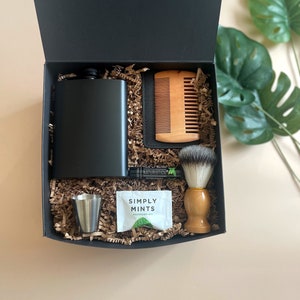 Personalized Groomsmen Proposal Gift Box Custom Dad Gift Box Men Gift ...