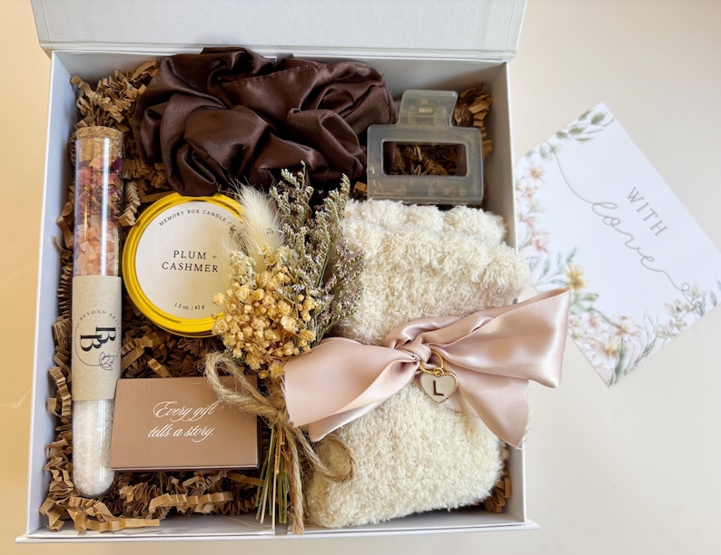 Personalized Happy Birthday Gift Box Spa Mental Health Giftset for Long ...