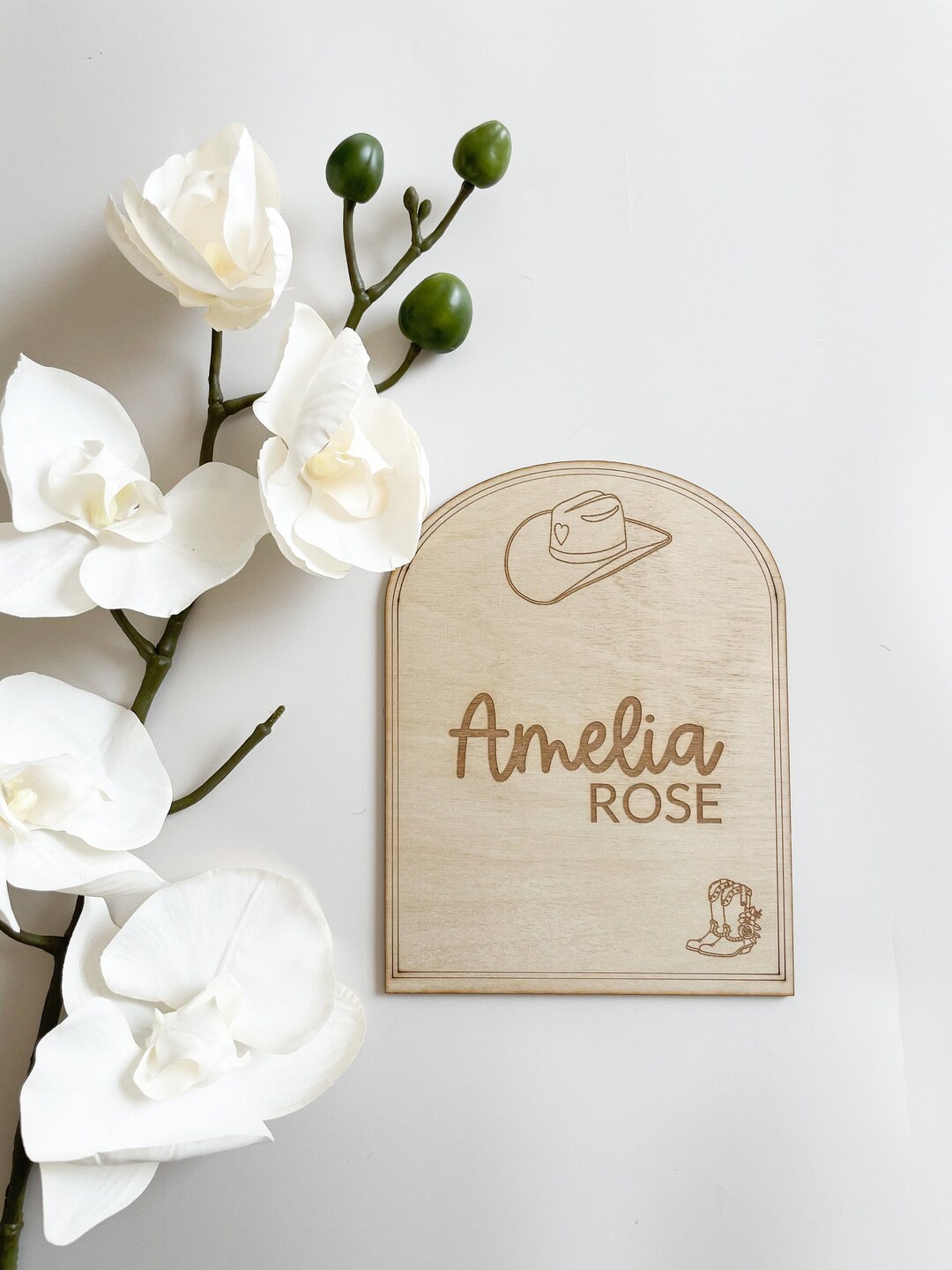 Western Baby Girl Name Sign for Nursery Western Country Cowgirl Nursery ...