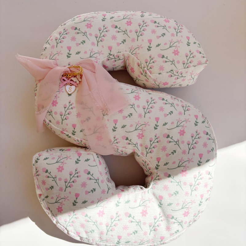 Floral Pillow Letter - Etsy