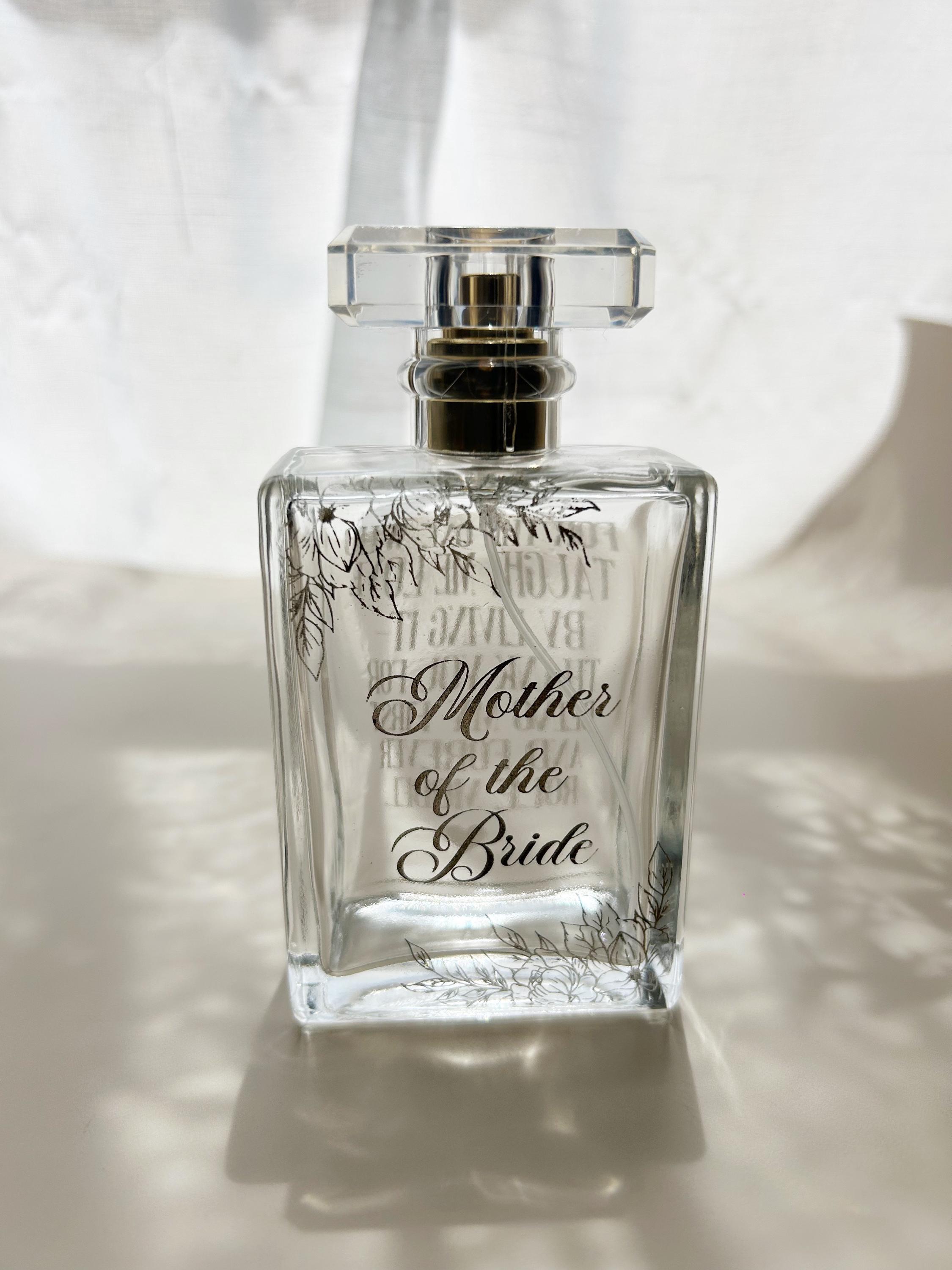 Gift for Mother of the Groom Engraved Perfume Bottle for Mother of ...