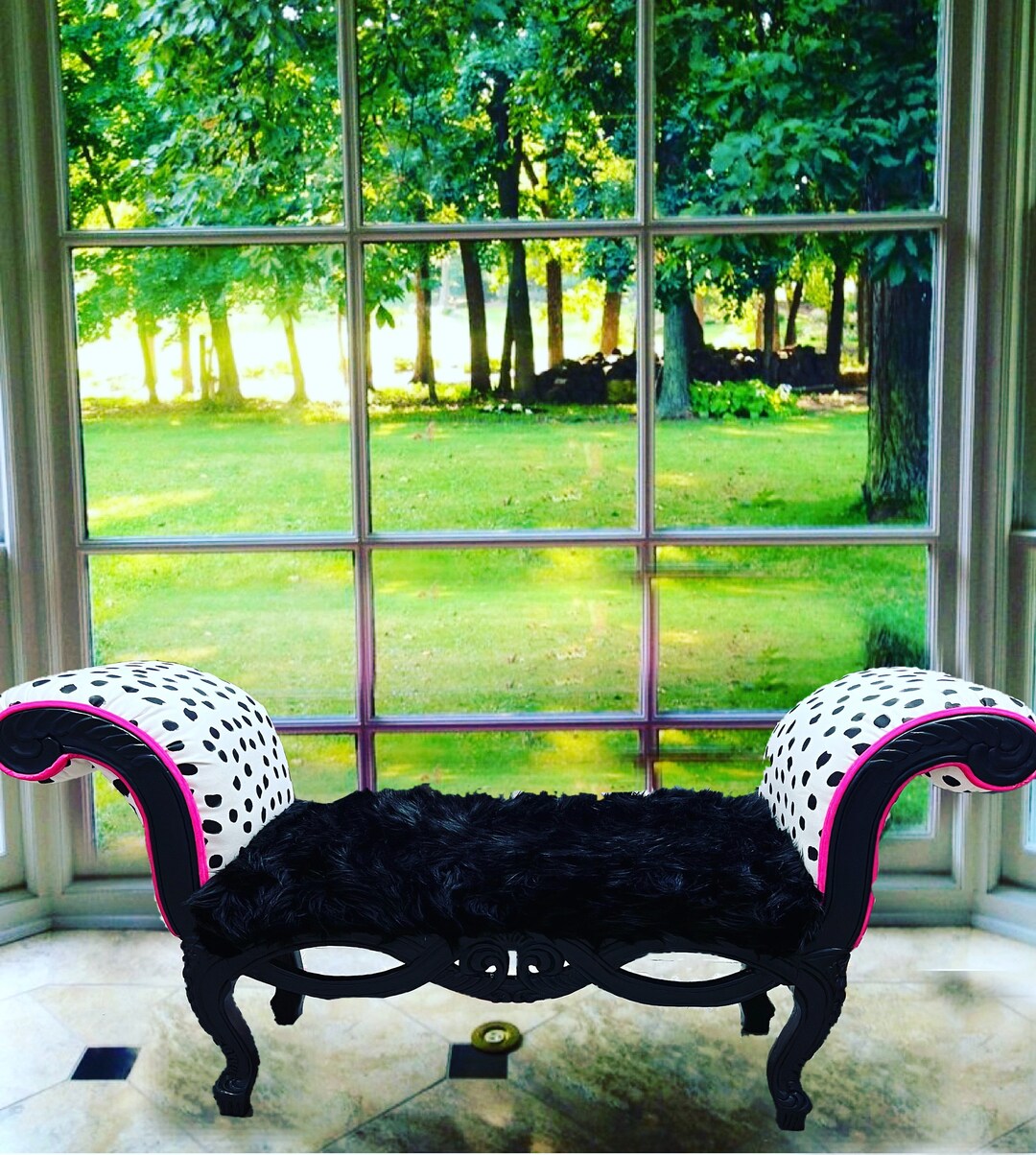 Antique Inspired Boho Chic Bench Customizable - Etsy