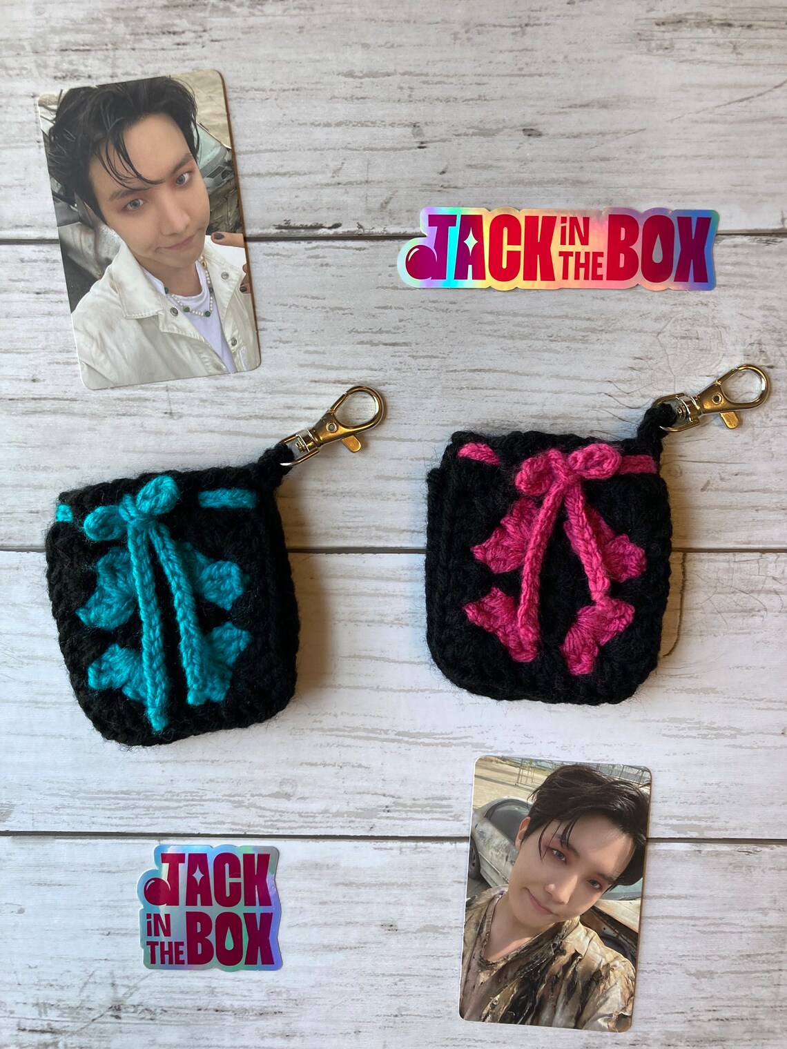Crochet BTS Jhope Hobi Inspired Airpods Case, Crochet Airpods Case ...