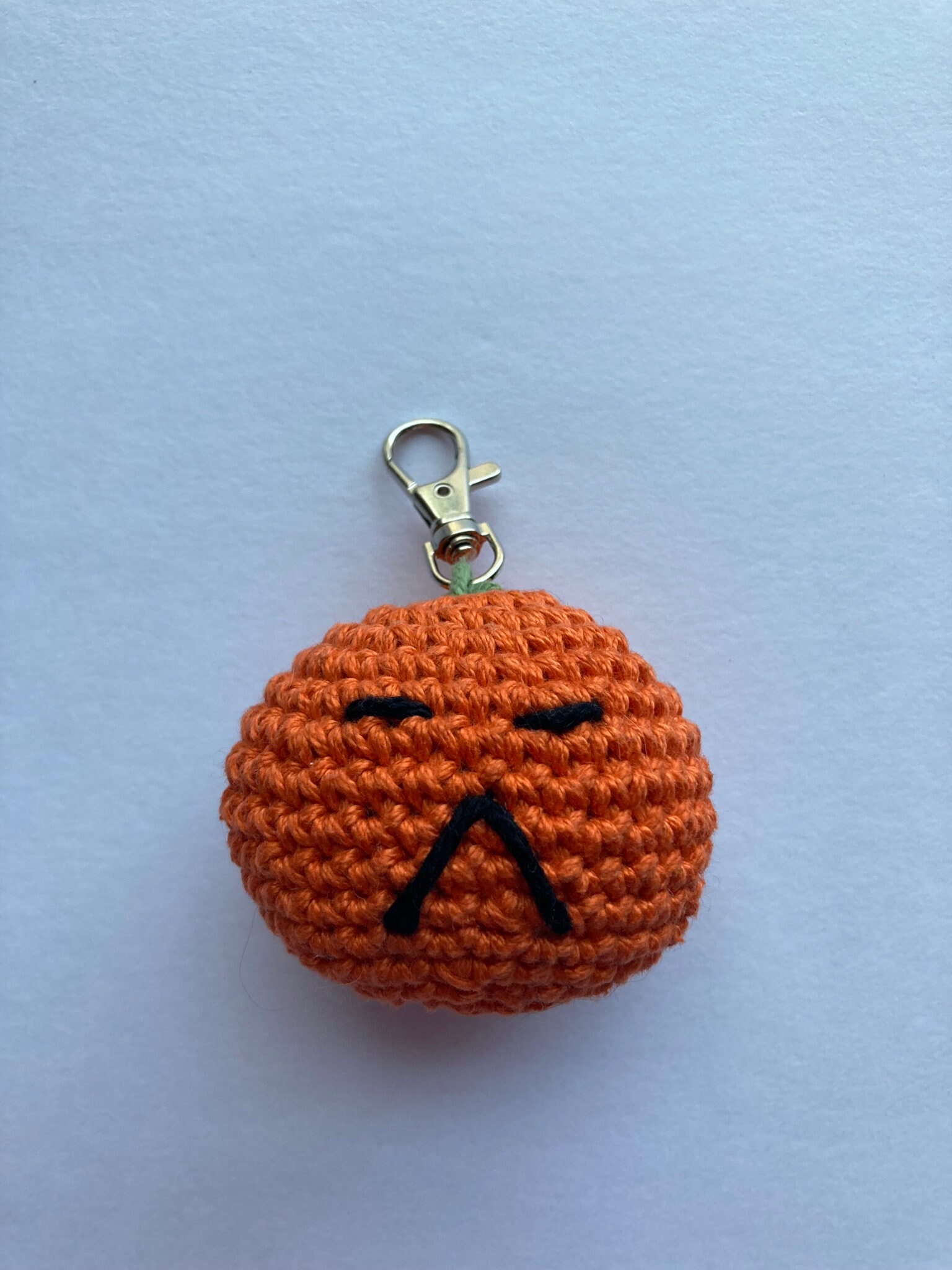 Crochet BTS Suga Yoongi Tangerine Keychain, BTS Keychain, Yoongi ...