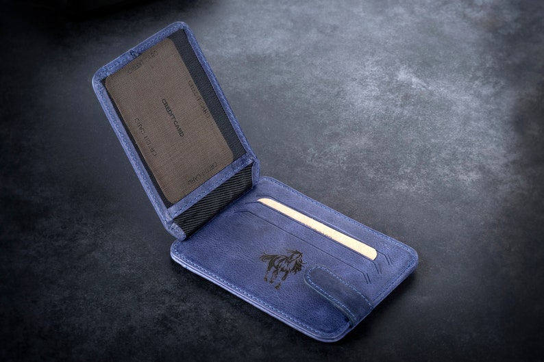 Slim Wallet for Men, Customized Card Box, Personalized Card Case ...