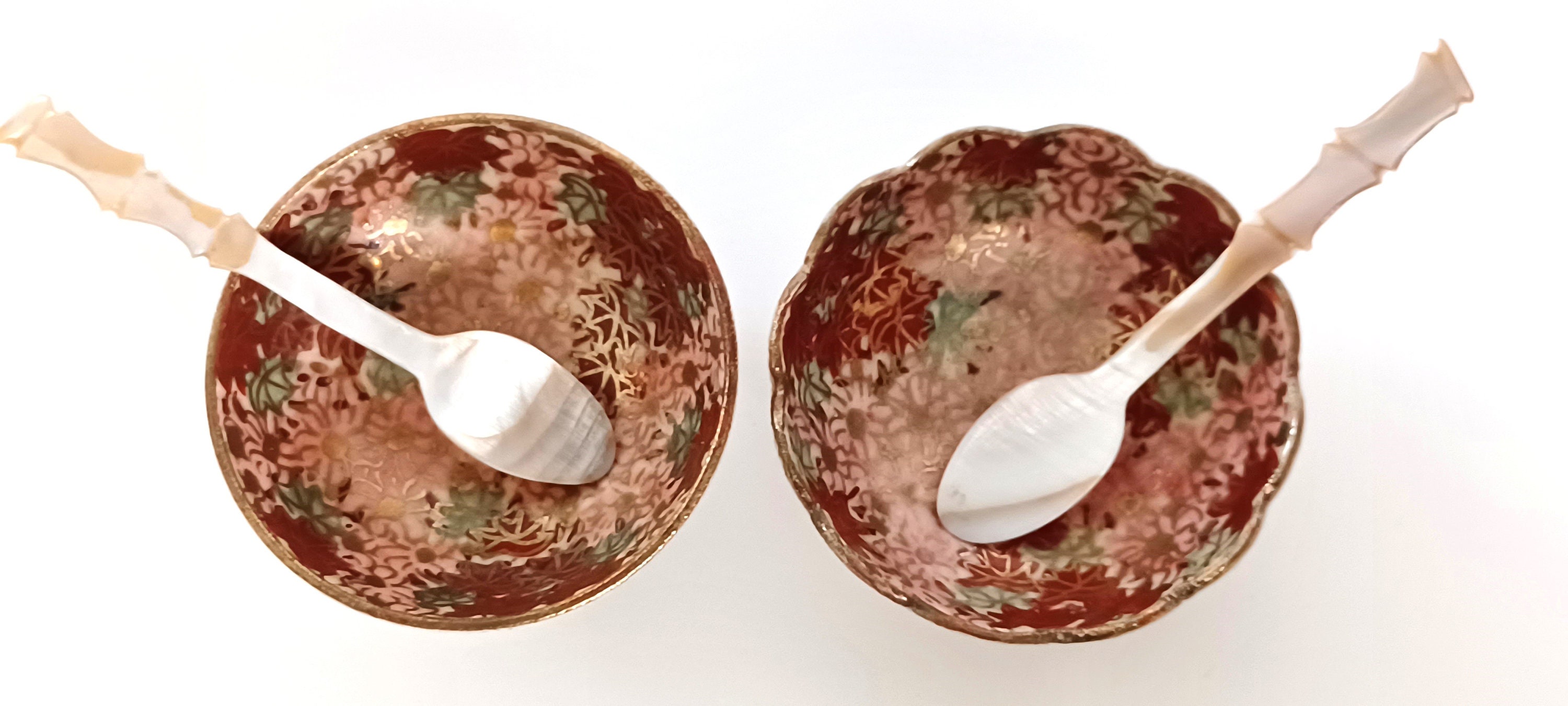 Japanese Salt Cellars With Spoons - Etsy