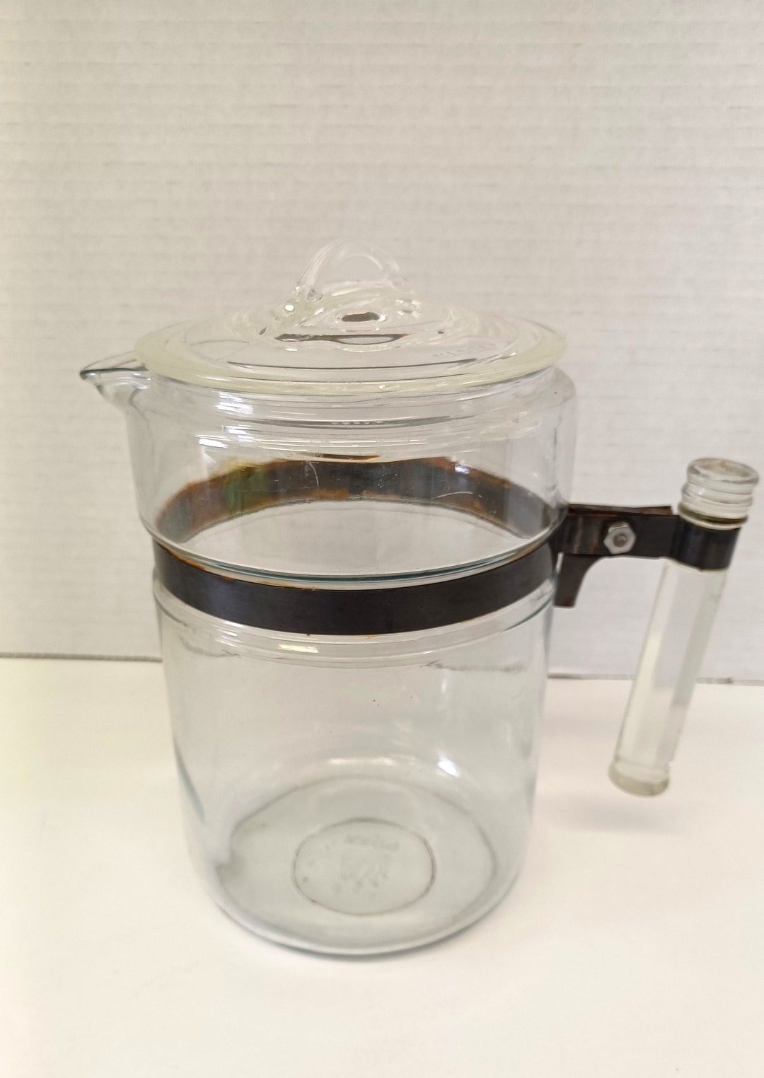 1930s Pyrex Flameware 9 Cup 7929 Coffee Pot Percolator Pot and Lid ONLY ...
