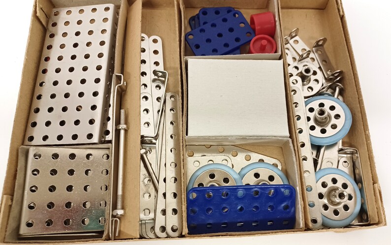 Vintage Meccano Erector Set USSR 1980s - Etsy