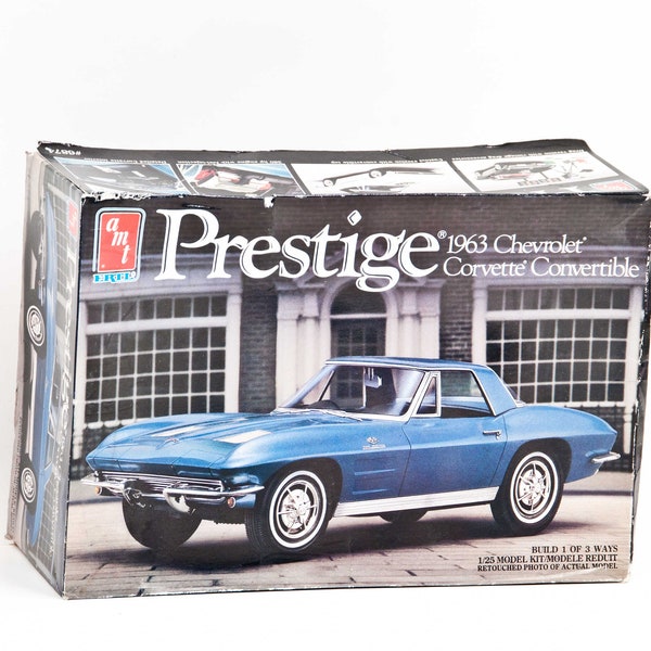 Model Kit Corvette - Etsy