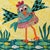 Razbeca Happy Birds - PDF Download Mini Quilt Applique Page - Raw Edge ...