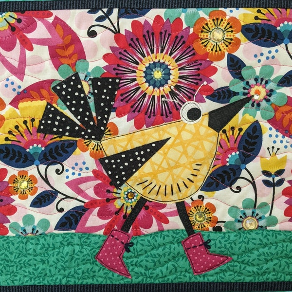 Bird Block Print - Etsy