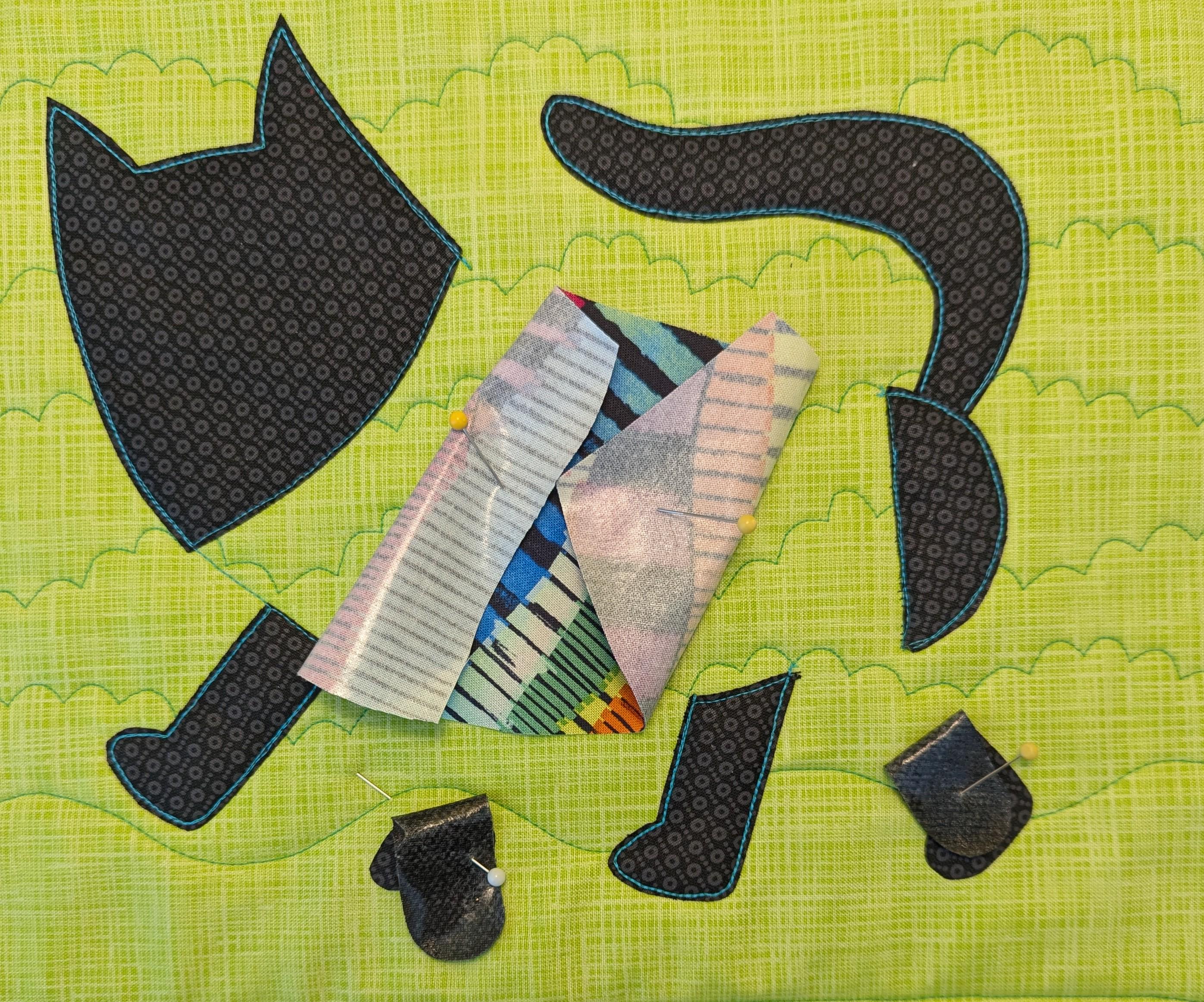 Georgette PDF Pattern 23 Pages - for Beginners - Raw Edge Applique - 2 ...