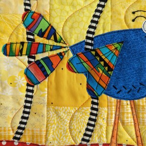 PERRY FABRIC KIT – Raw Edge Applique – Wonky Bird – Mini Quilt ...