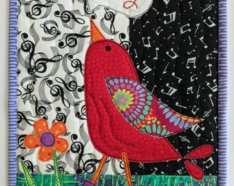 Robin Bird Quilt Block - Etsy