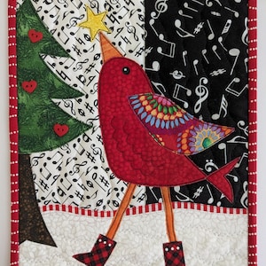 Rocking Robin & Holiday Robin PRINTED Full Color Pattern -make 2 Mini ...