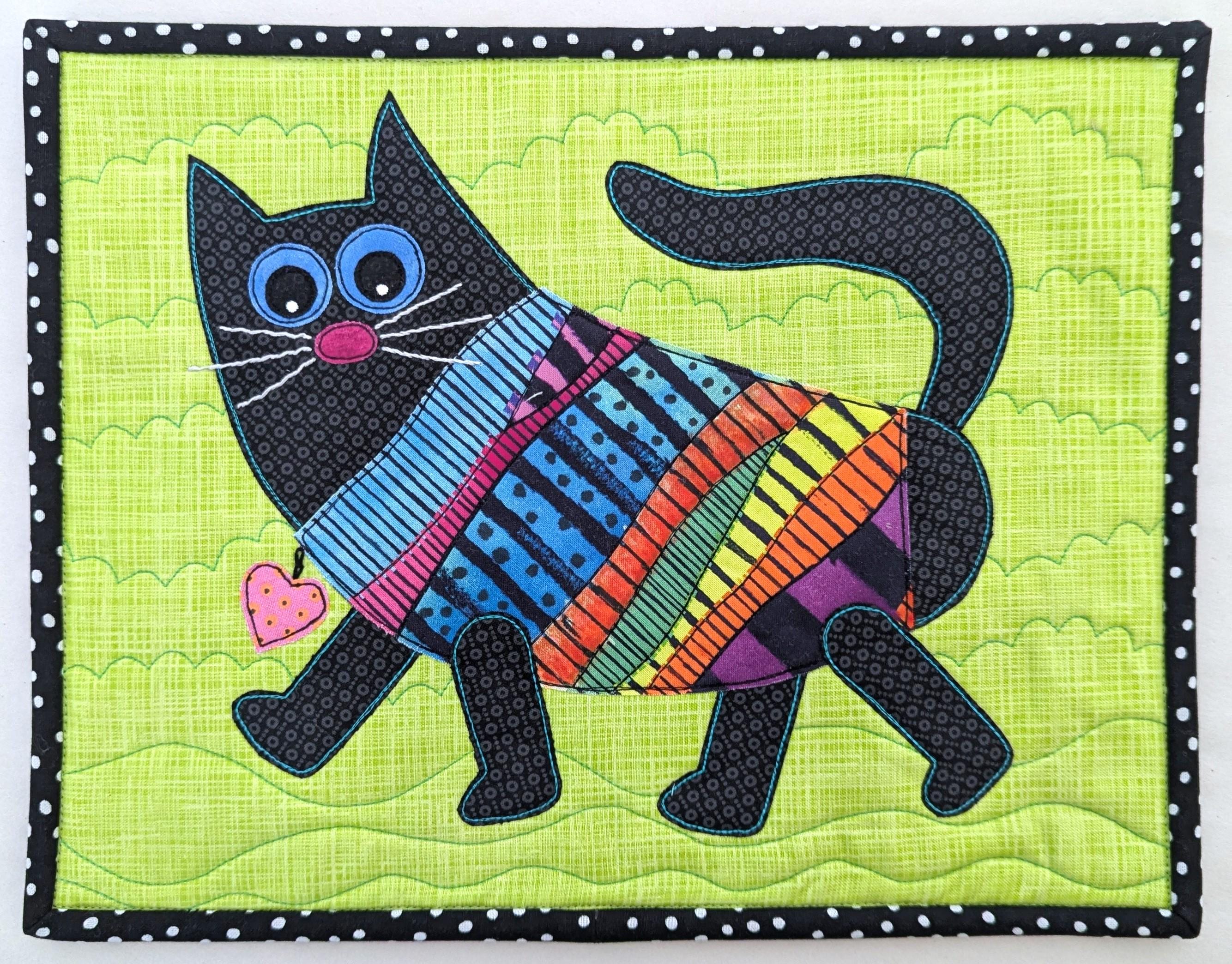 Georgette PDF Pattern 23 Pages - for Beginners - Raw Edge Applique - 2 ...