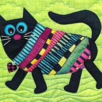 Cat Applique - Etsy