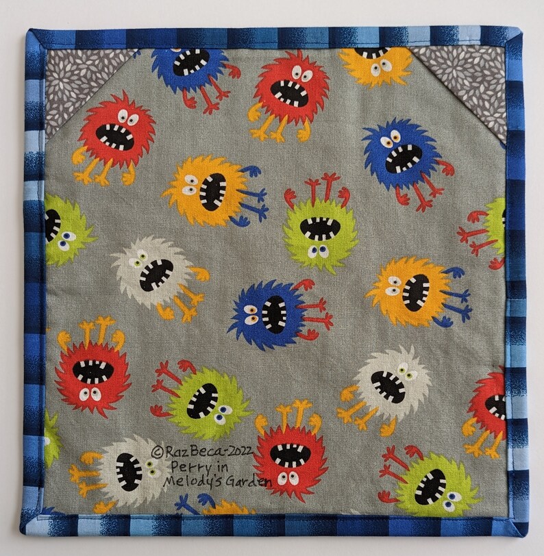 Perry PDF Pattern - Full Color - Mini Quilt- Bird Pattern - Raw Edge ...