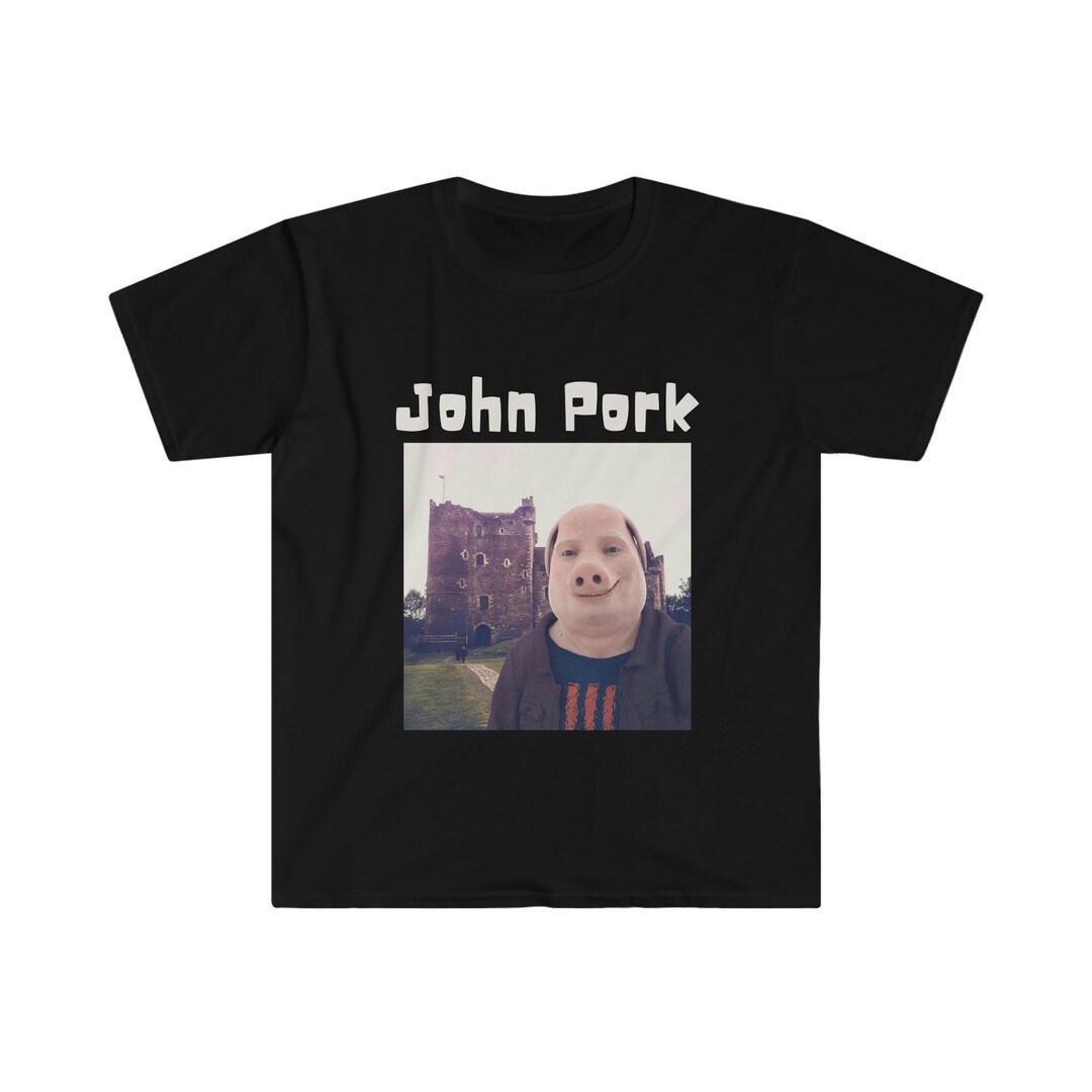 John Pork John Pork Meme Pig Unisex Tee - Etsy
