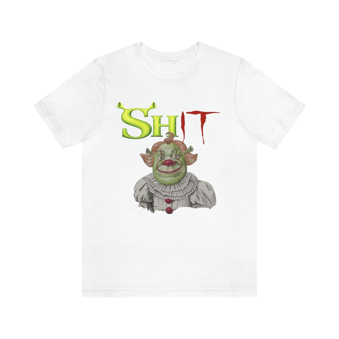 SHIT Shrek X IT Pennywise Shrek Unisex Tee - Etsy Canada