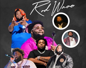 Rod Wave by Your Side Album Poster Canvas Art Music Album Poster and ...