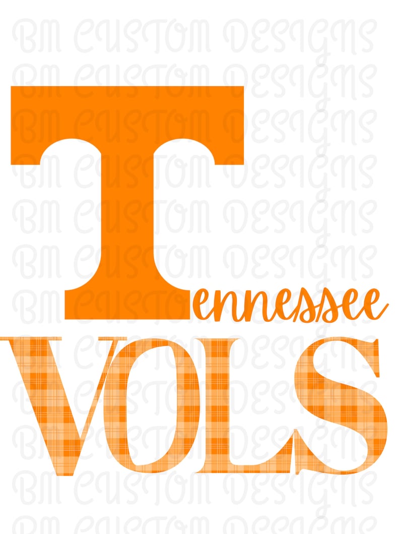 Tennessee VOLS PNG - Etsy