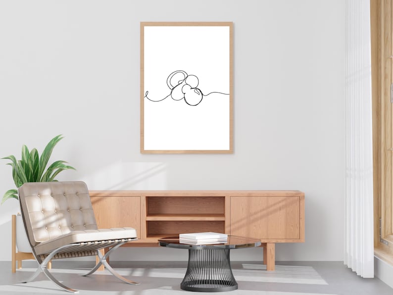 Pacifier Line Art, Binkie Line Art, Baby Nursery Wall Art, Minimalist ...