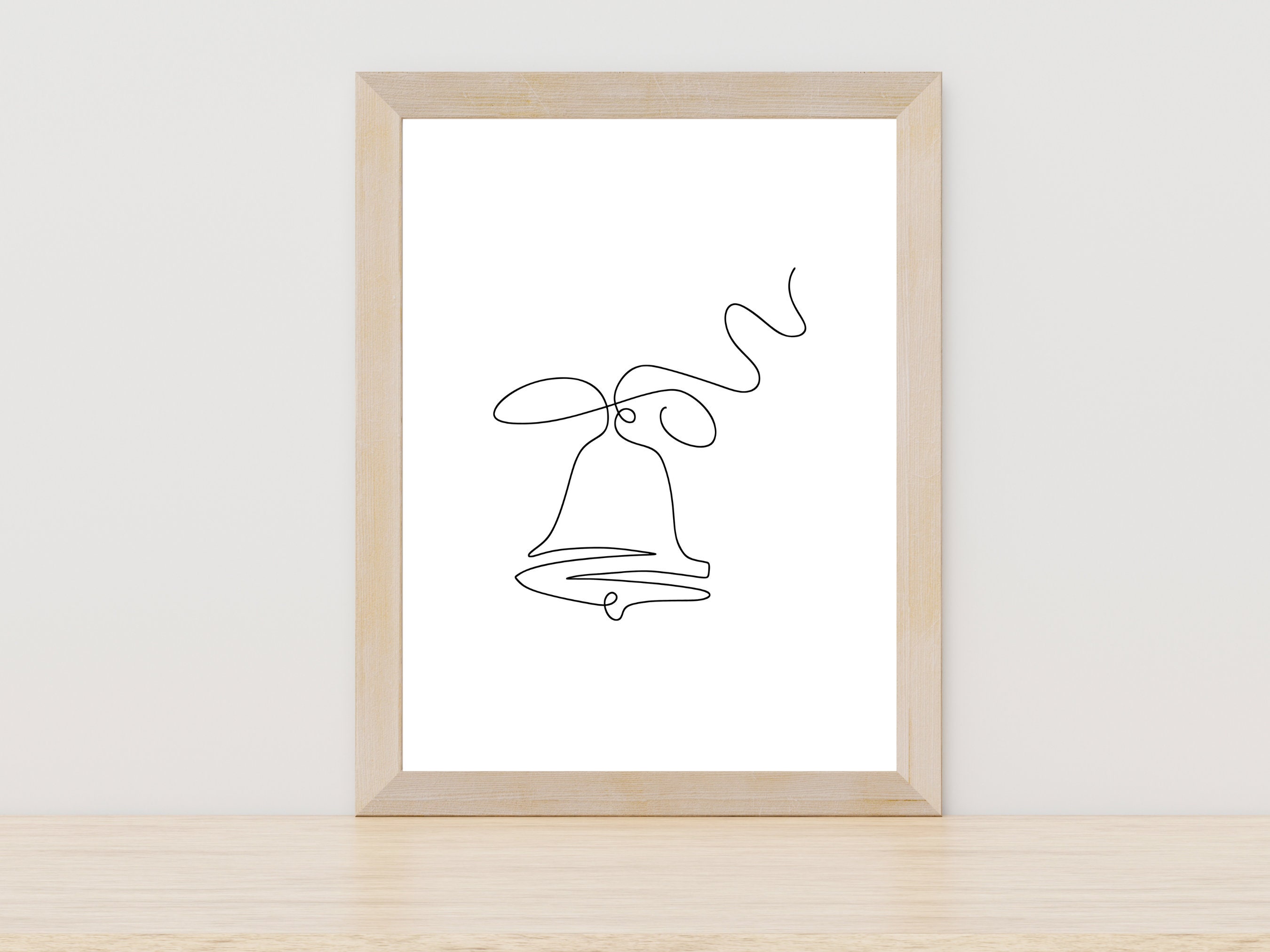 Jingle Bells Line Art, Christmas Bells Wall Art, Christmas Decor ...