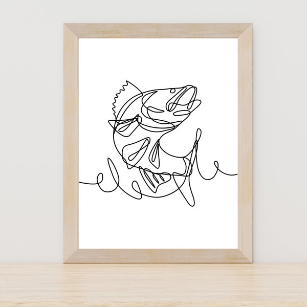 Abstract Fish Art - Etsy