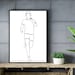 Minimalist Running Line Art Runner Line Art Run Wall Art Print Sport ...