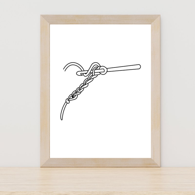 Crochet Art Print - Etsy