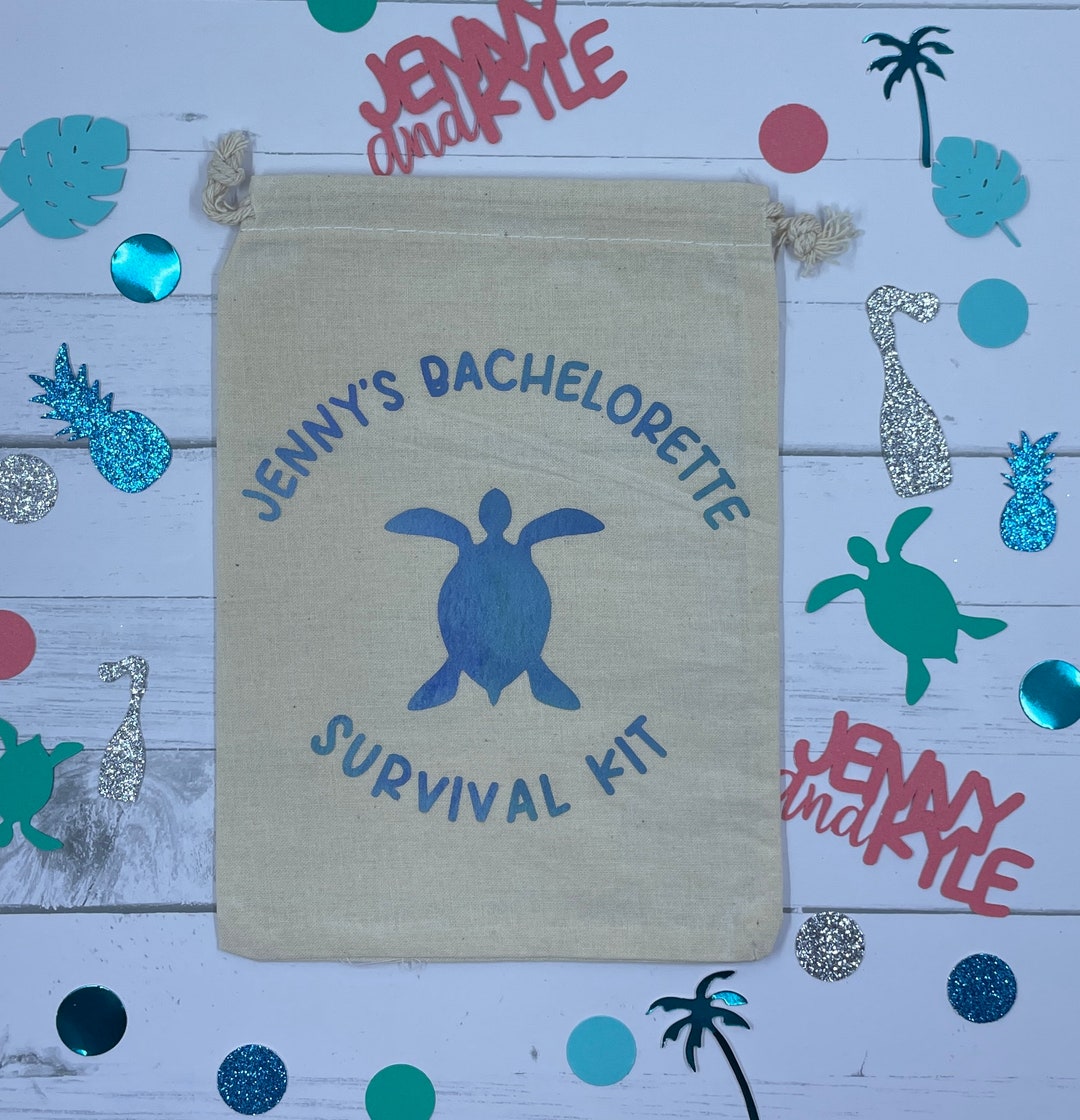 Custom Bachelorette Recovery Kit Party Favors - Bachelor Parties ...