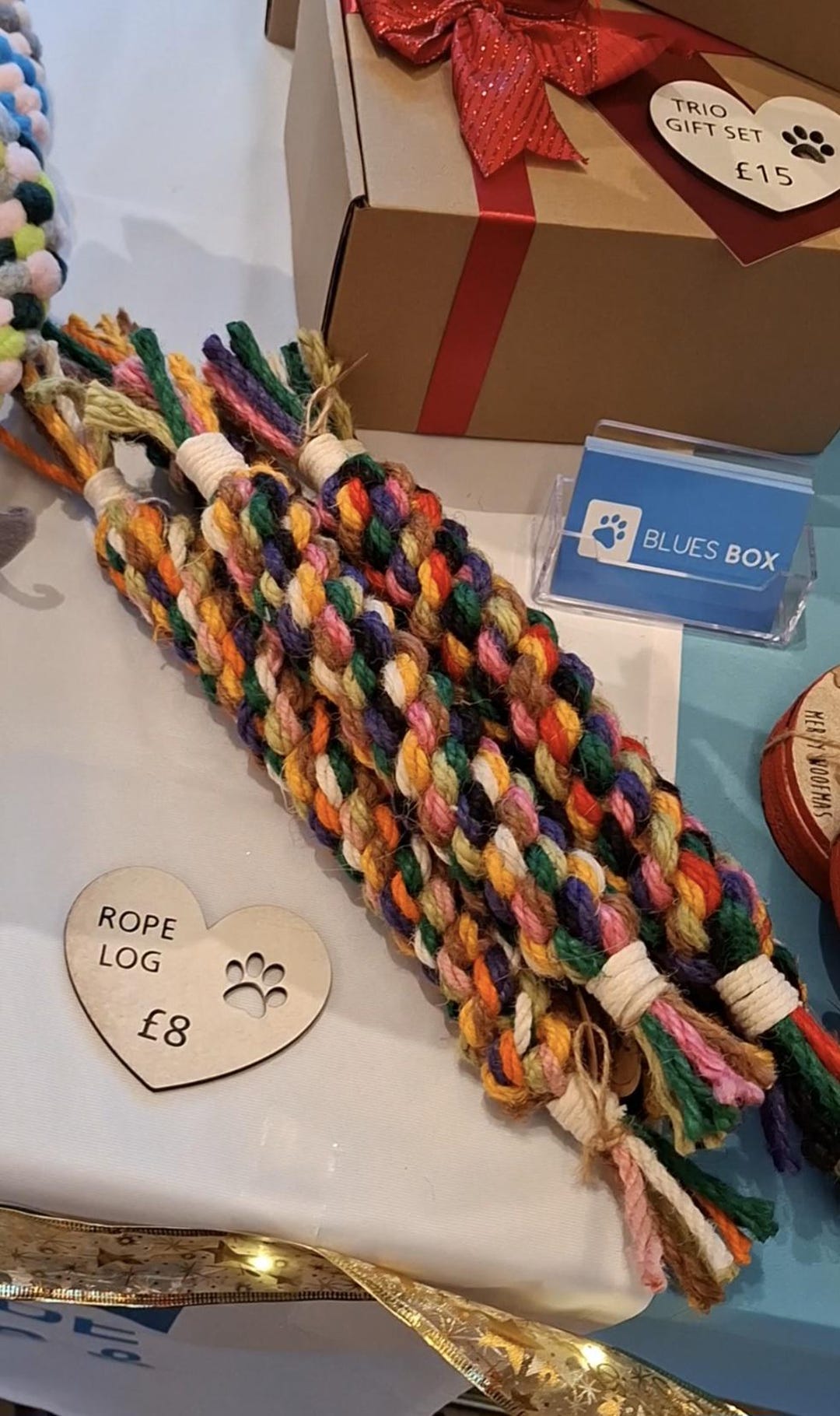 Rope Log Dog Toy, Natural Jute Rope, Extra Strong for Tough Chewers ...