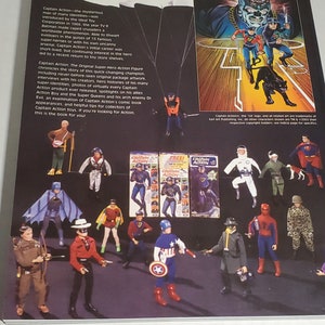 Captain Action the Original Super-hero Action Figure Refence Book - Etsy