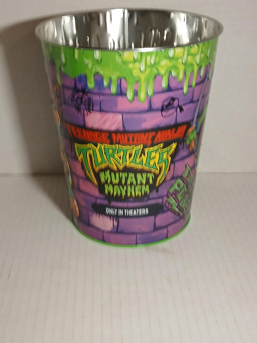 Teenage Mutant Ninja Turtles Mutant Mayhem Movie Popcorn Bucket 2023 - Etsy