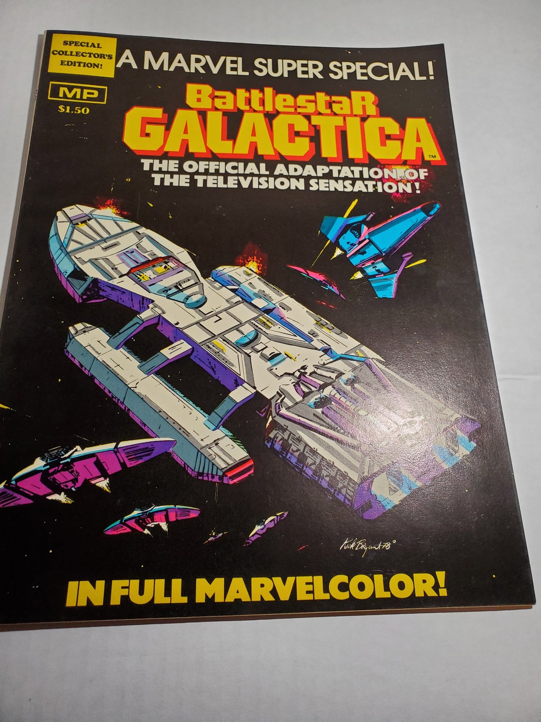 Battlestar Galactica Marvel Super Special - Etsy