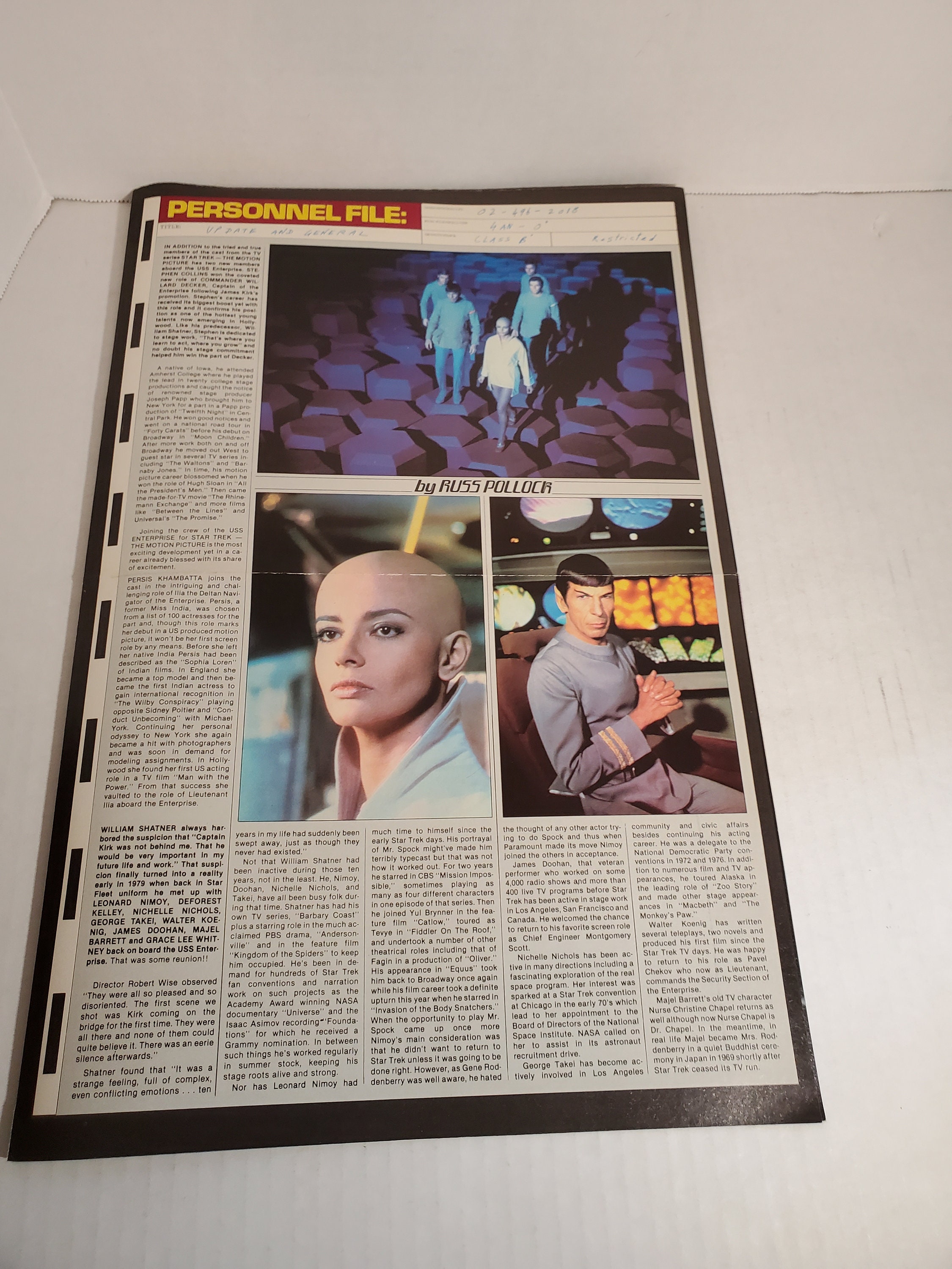 Star Trek Movie Magazine Poster - Etsy