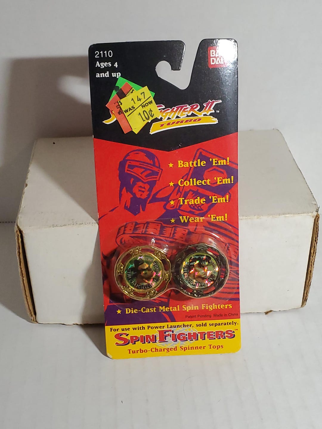 Power Rangers Street Fighter 2 Turbo Spin Fighters 1993 - Etsy