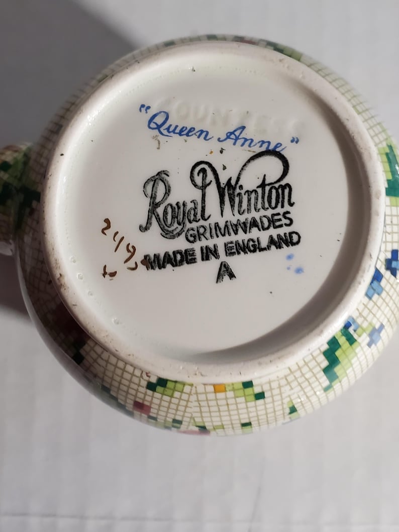 Royal Winton Grimwades " Queen Anne " Tea Set Made in England - Etsy