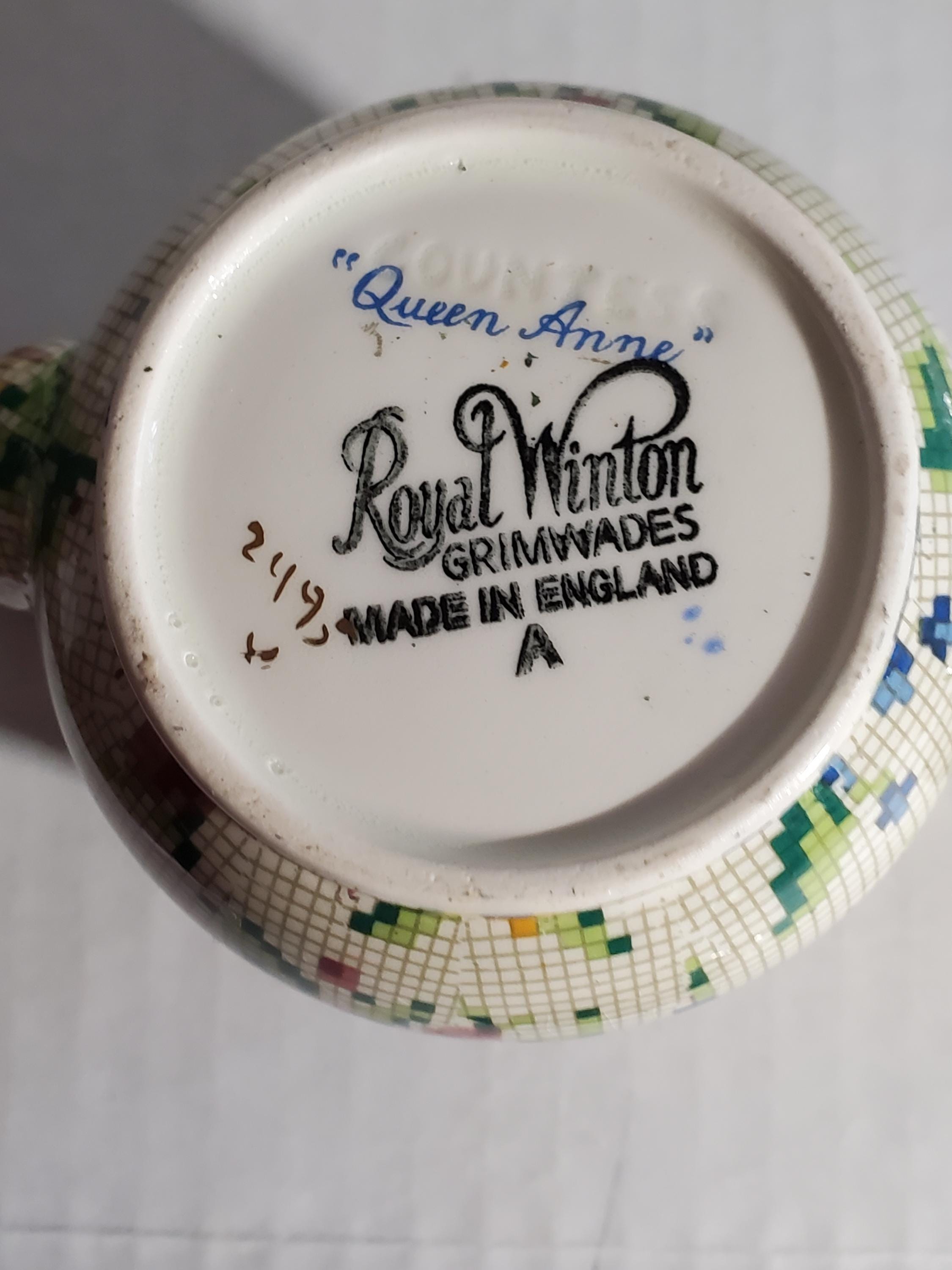 Royal Winton Grimwades " Queen Anne " Tea Set Made in England - Etsy