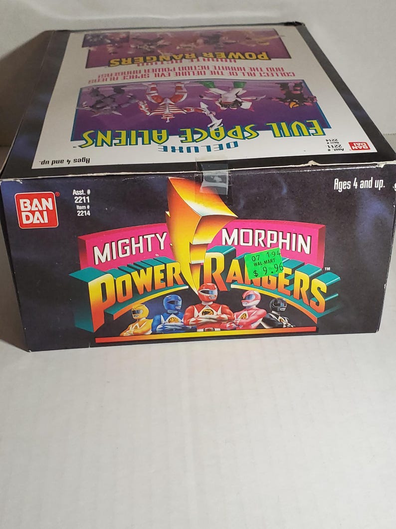 Power Rangers Mighty Morphin Pirantis Head Evil Space Aliens 1994 - Etsy
