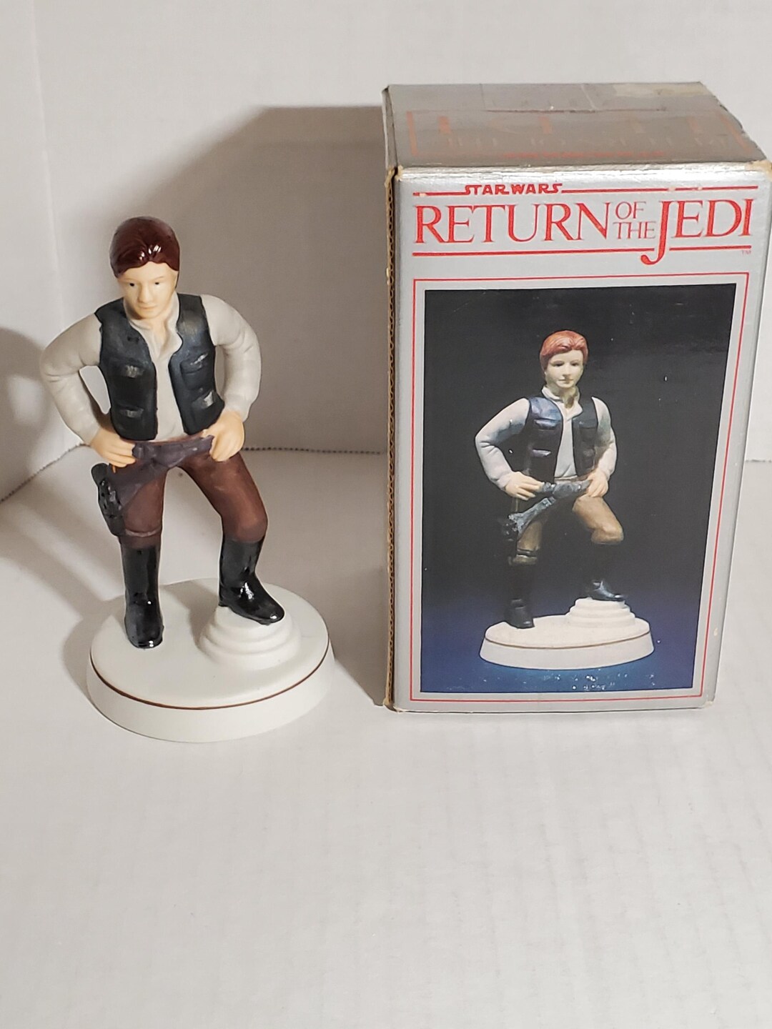 Star Wars Return of the Jedi Han Solo Figurine by Sigma Made in 1983 - Etsy
