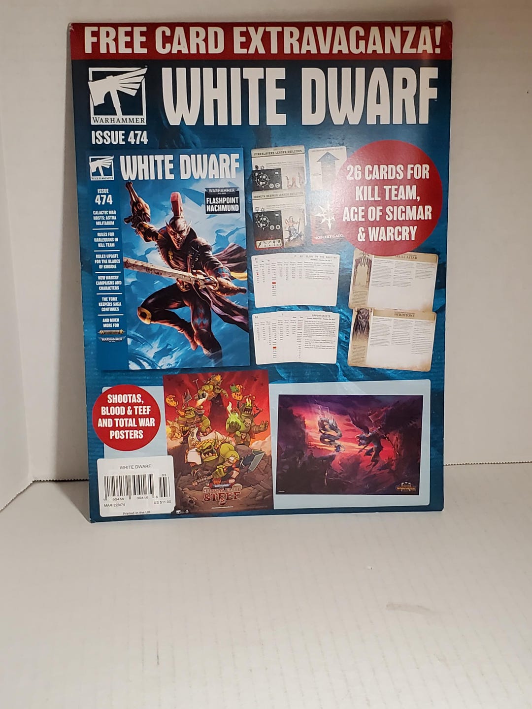 White Dwarf Magazine Issue 474 by Warhammer Published 2022 - Etsy